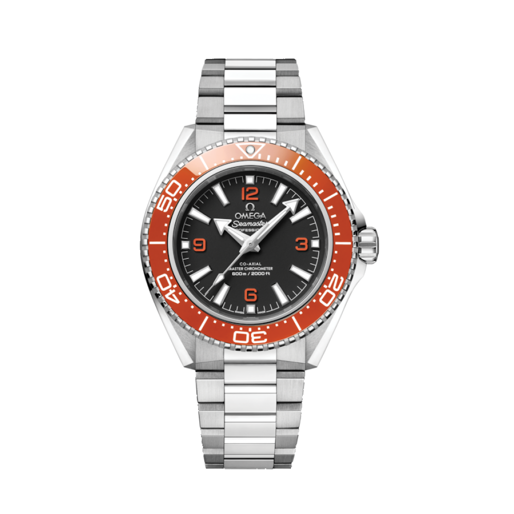 Omega Seamaster Planet Ocean 600M esfera negra bisel naranja 42mm ...
